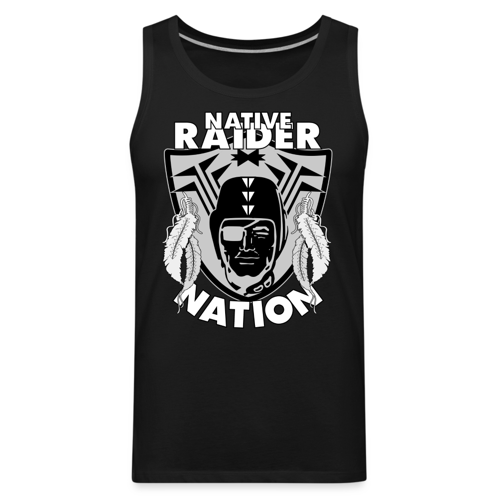 Native Raider Men’s Premium Tank – Down River Designs