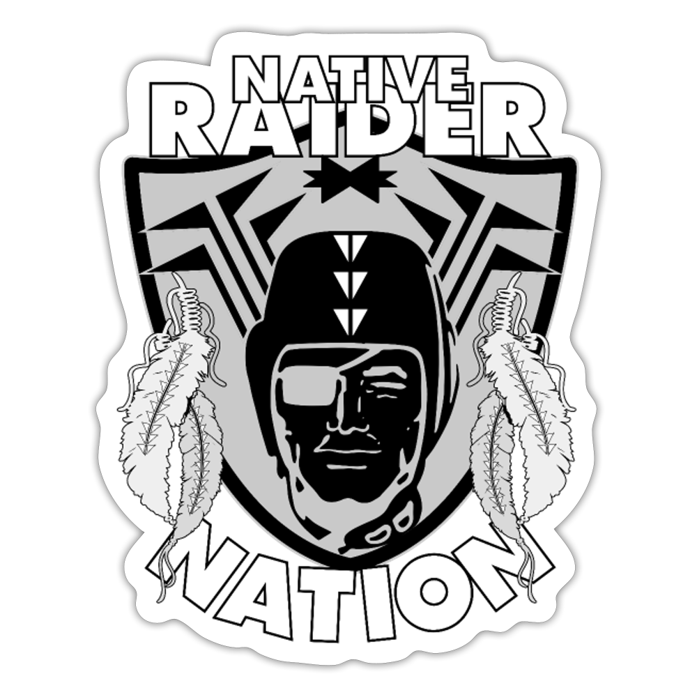 Native Raider Sticker – Down River Designs